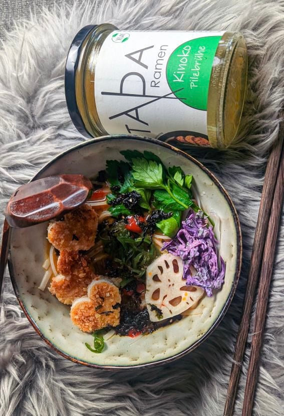 ️ Herz-Katsu Ramen mit veganer TADA Kinoko Brühe – TADA Ramen UG ...